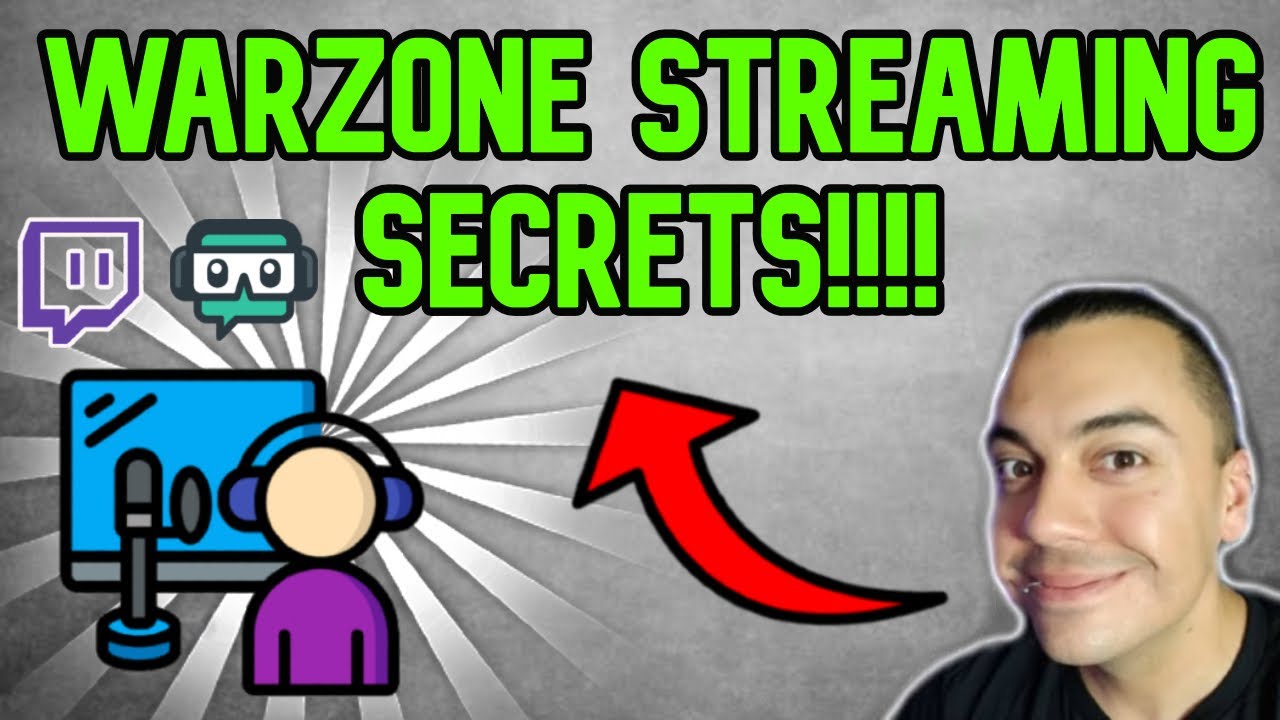 How To Stream Warzone Single Dual PC BEST SETUP Call Of Duty Black Ops ...