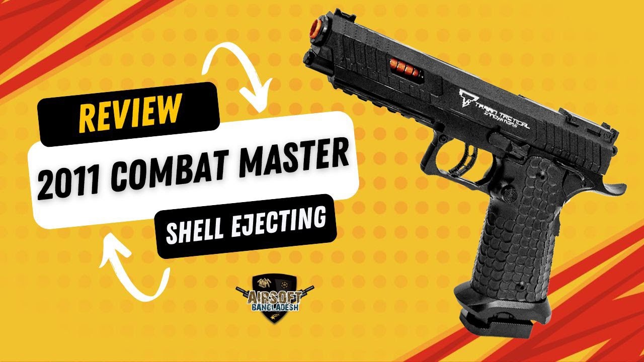 UDL TTI 2011 Combat Master (Shell Ejecting) Pistol #airsoft - YouTube