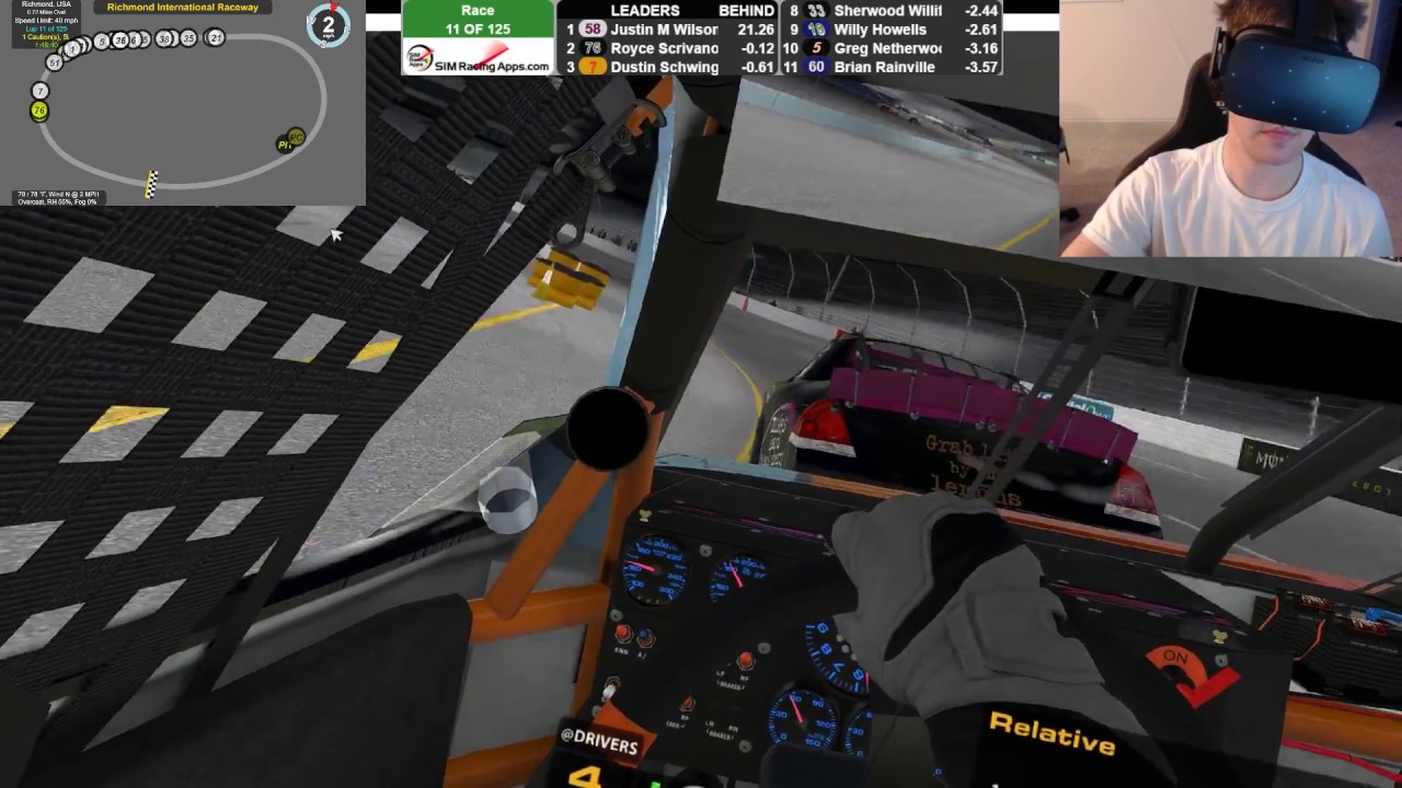 iRacing - Full Throttle Sim Racing - ARCA - Richmond 125 - YouTube