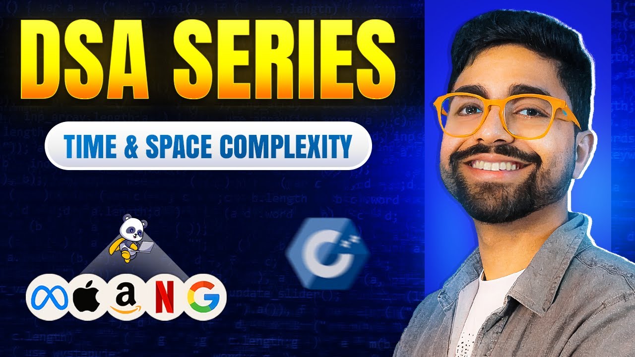 05 Time And Space Complexity Complete Dsa Series Using C Dsa Made 1411