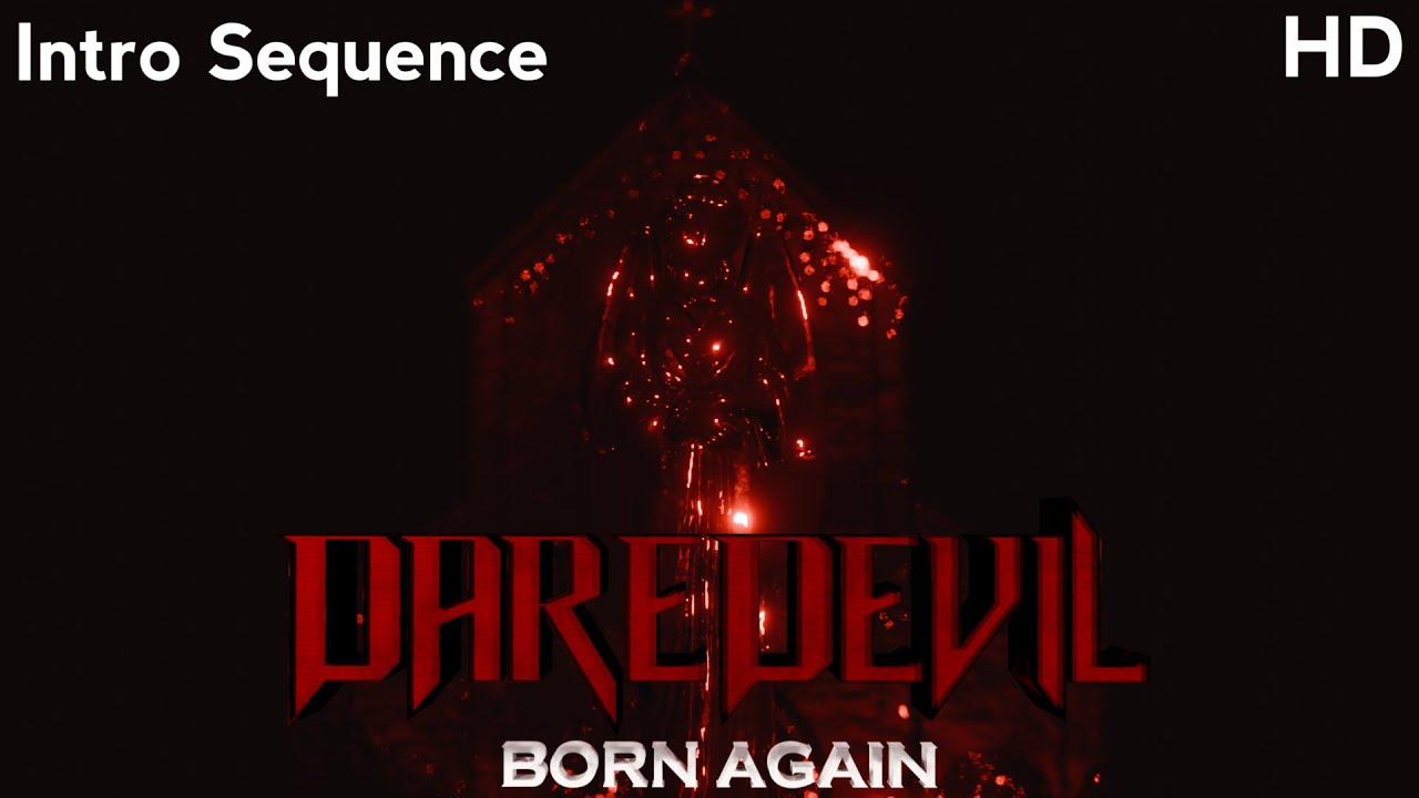 Daredevil: Born Again | Intro Sequence HD | Fan Made Animation - YouTube