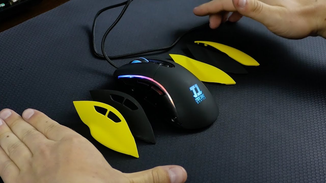Mouse T1 Scramjet RGB - OpenBox Review - YouTube