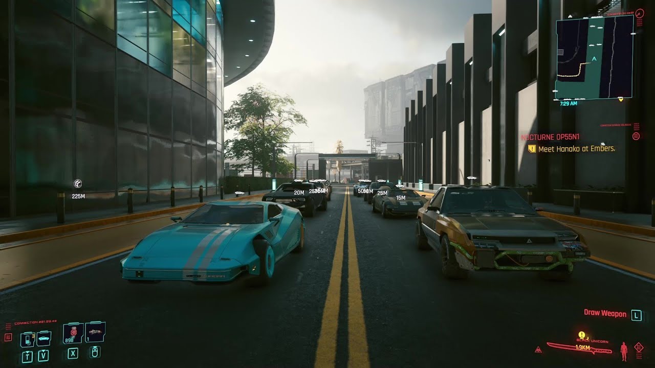 The Rides of Night City: Sports Cars - Cyberpunk 2077 - YouTube