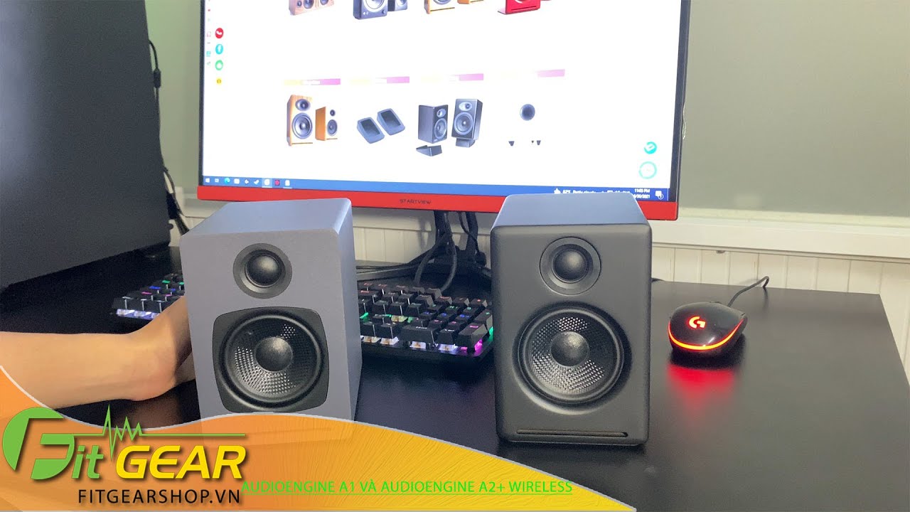 Audioengine A1 vs Audioengine A2+ wireless | So sánh Audioengine A1 và ...