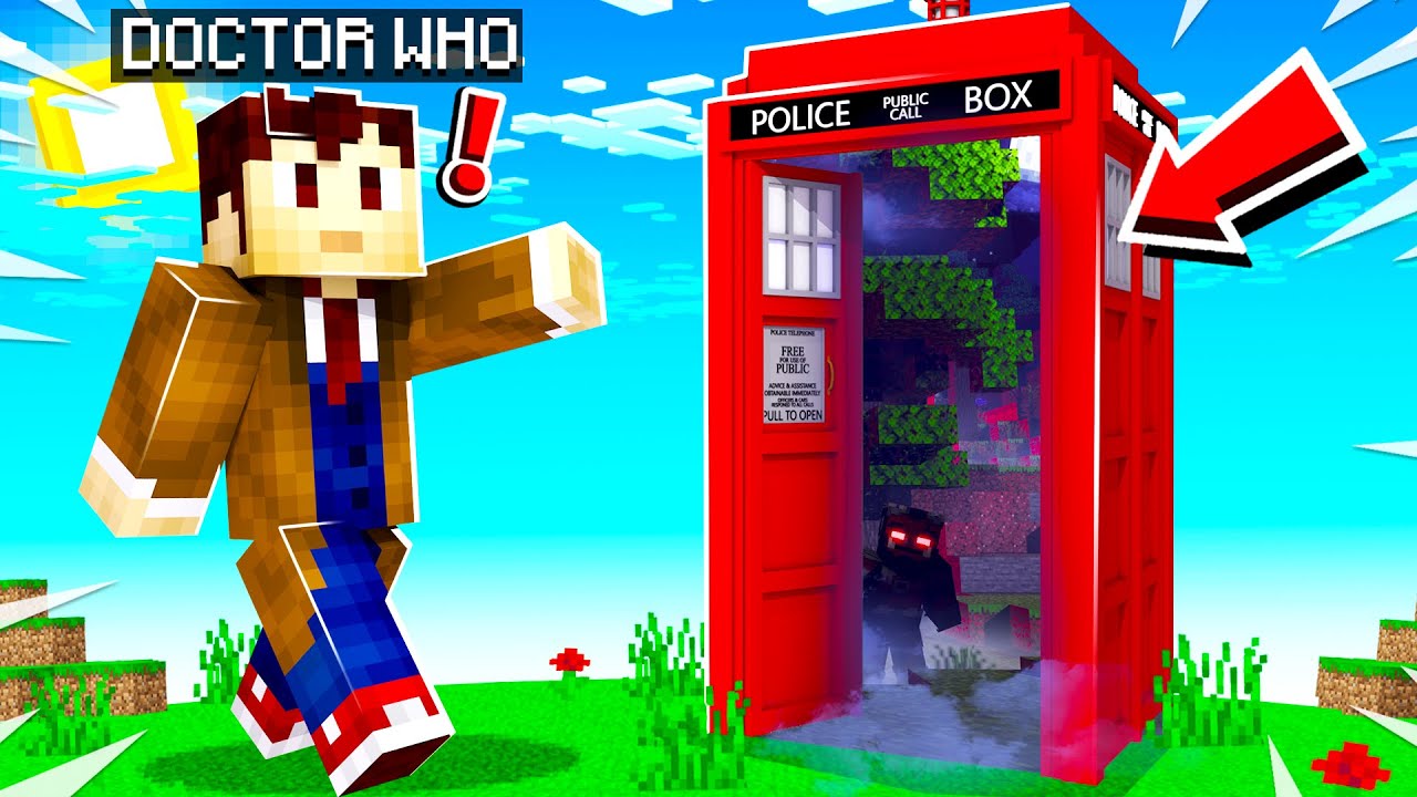 Playing MINECRAFT As DOCTOR WHO! (Tardis) - YouTube