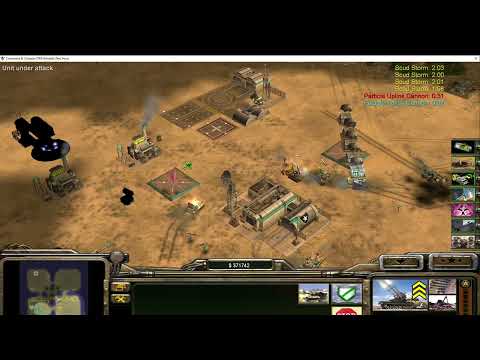 Command And Conquer Generals Zero Hour Challenge Stealth 1 VS 3 Tank ...