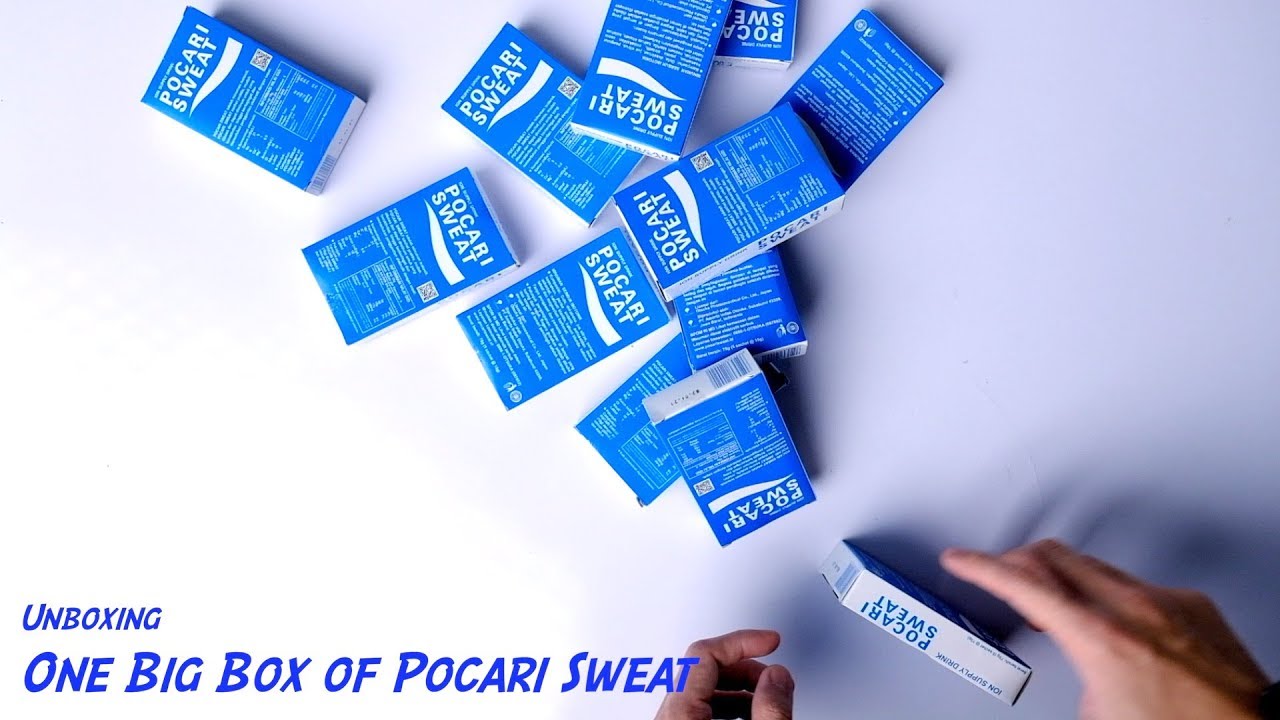 Unboxing Pocari Sweat - YouTube