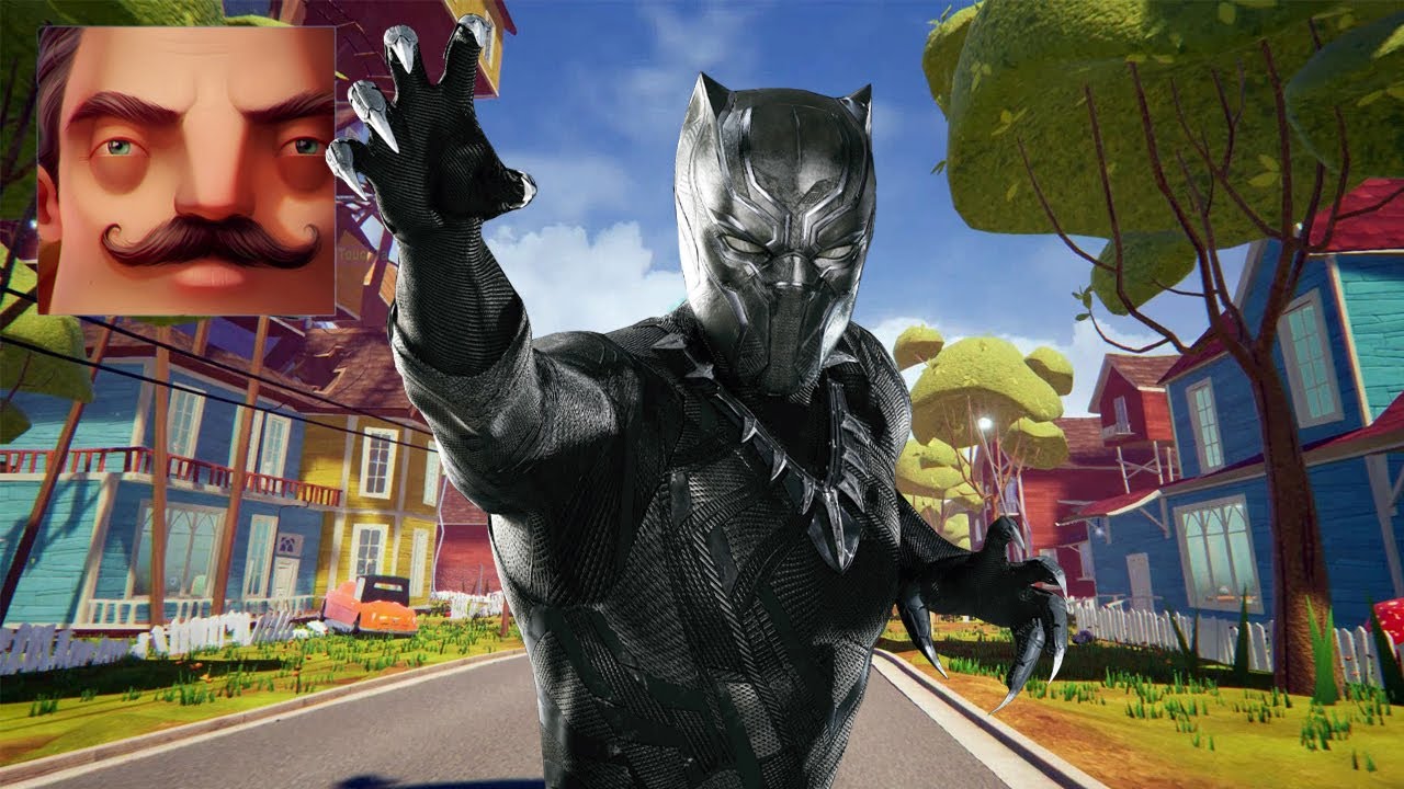 Hello Neighbor - My New Neighbor Black Panther Act 4 Gameplay ...