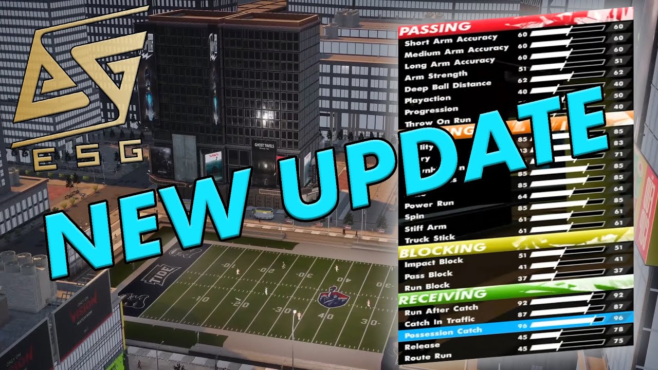 ESG Football 24: Builder (Everything you need to know) - YouTube
