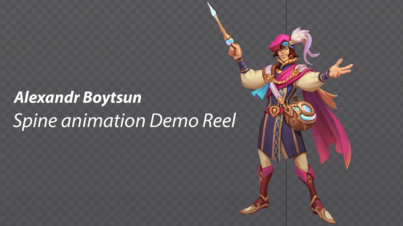 Spine animation Demo Reel - 2D Animation Spine – 2021 - YouTube