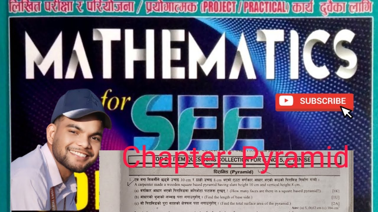 Chapter: Pyramid ⭐ Part:1 Compulsory Mathematics Practice book SEE,Dr ...