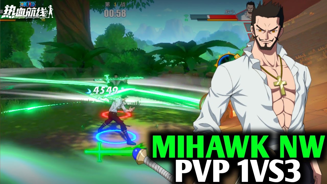 MIHAWK NW 1VS3 PVP MATCHES GAMEPLAY OPFP - One Piece Fighting Path ...