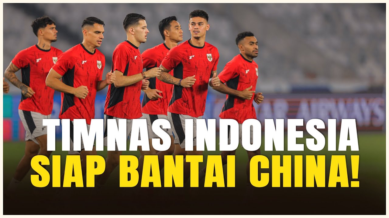 Timnas Indonesia Gelar Latihan Terakhir Jelang Duel Melawan Timnas ...