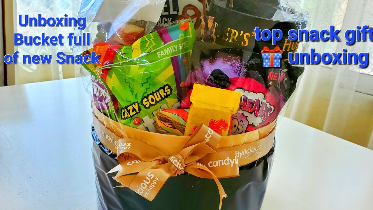 More New Snack Opening warheads pretzels choco snack sugar daddy candy ...