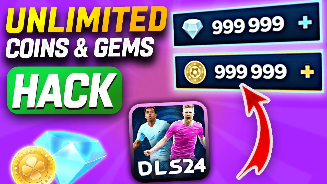 DLS 24 HACK/MOD - Get FREE COINS & GEMS in Dream League Soccer 2024 MOD ...