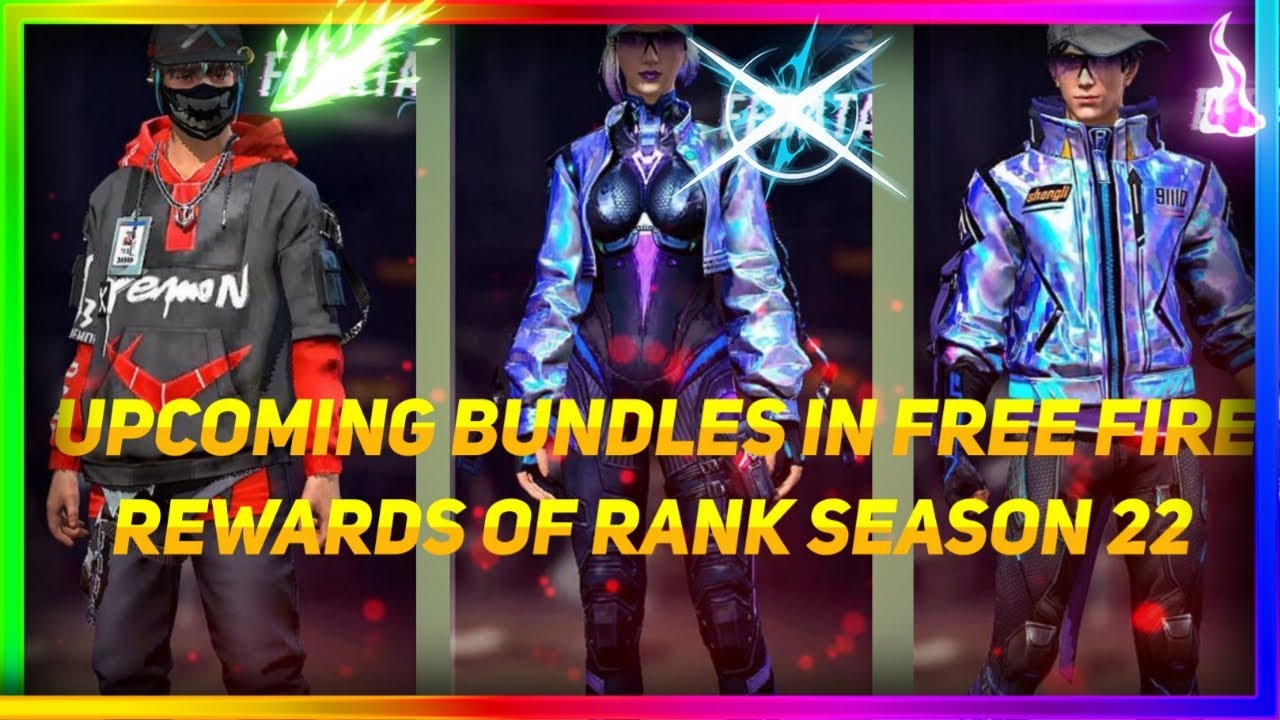 free fire upcoming bundles [free fire upcoming rank season rewards ...