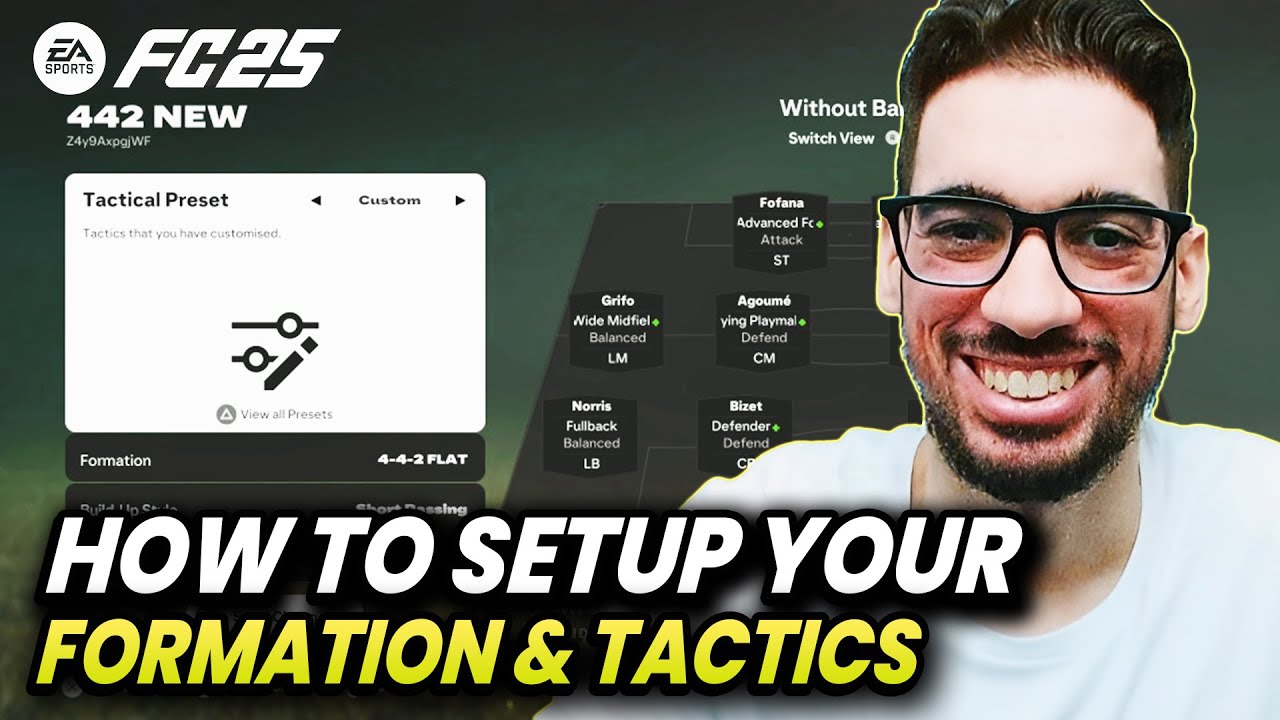 HOW CUSTOM TACTICS & FORMATIONS WORK IN FC 25 ULTIMATE TEAM - FULL ...