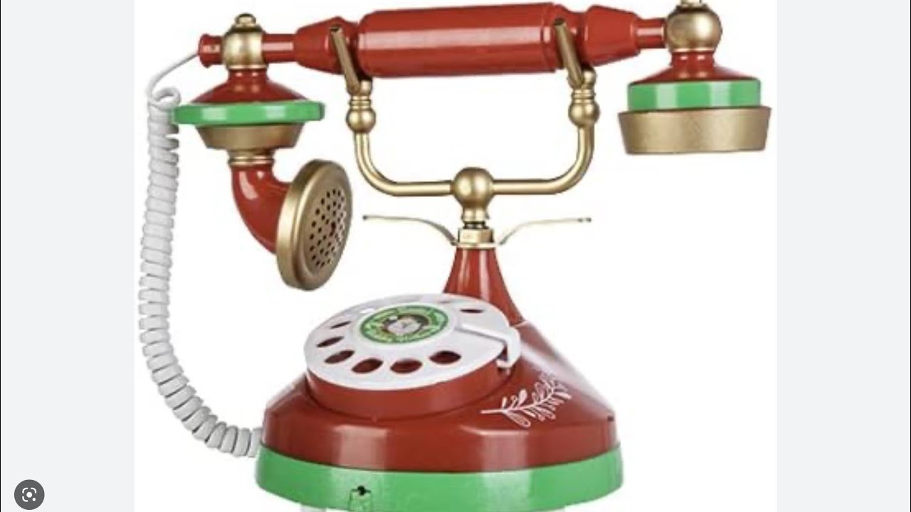 Animated Talking Santa’s Telephone at Marshalls Middleburg Heights Ohio ...