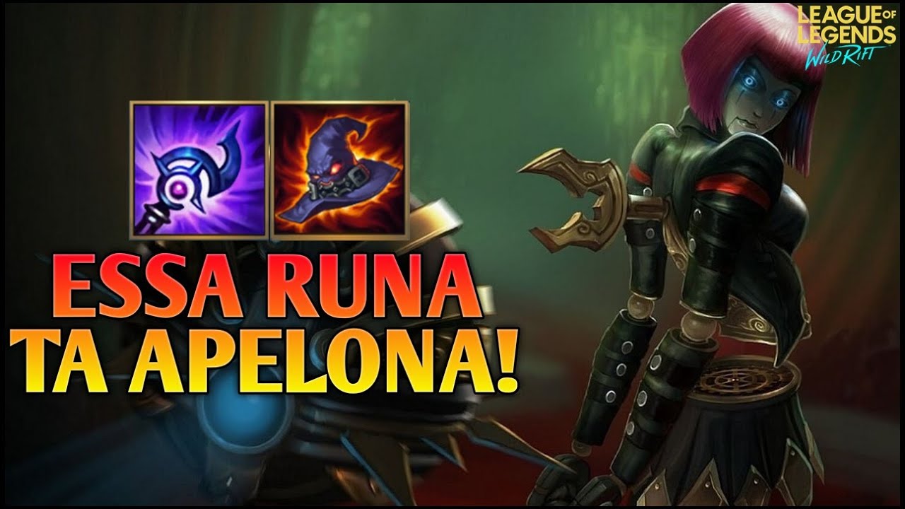 Orianna Com Essa Runa Ta Muito Forte Wild Rift Youtube