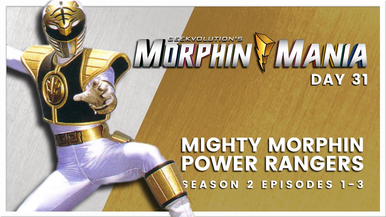Morphin Mania Day 31 | MMPR Season 2 Ep 1-3 "The Mutiny" - YouTube