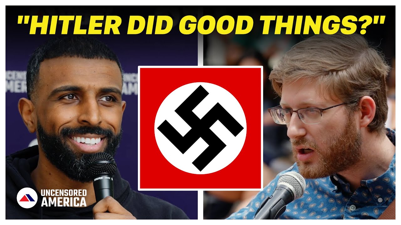 Myron Gaines CONFRONTED About HITLER Takes - YouTube