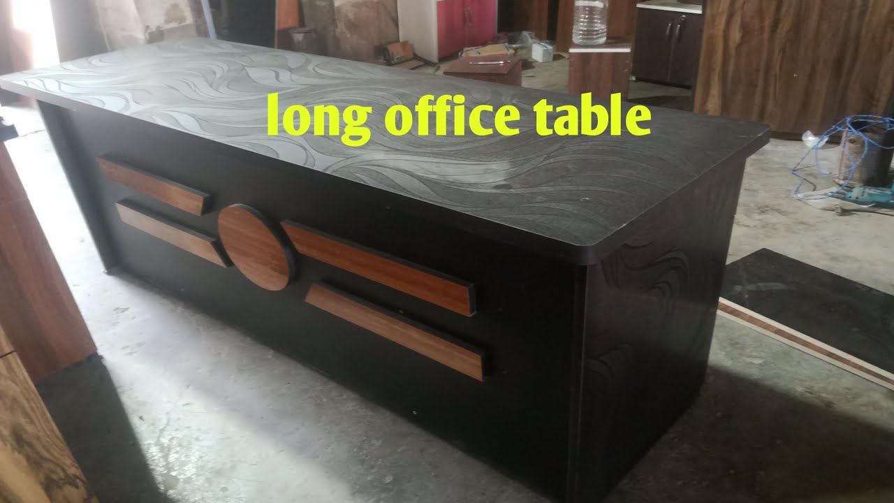 long office table factory লম্বা অফিস টেবিল কারখানায় - YouTube