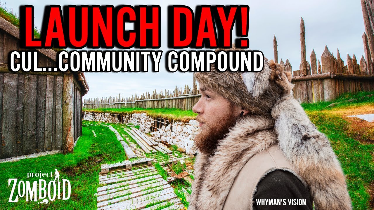 Project Zomboid Multiplayer: Communiity Themed Server Launch Day! - YouTube