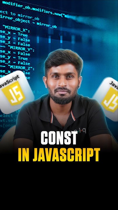 Const Redeclare, Reinitialize, and Print Statement in Javascript | #shorts - YouTube