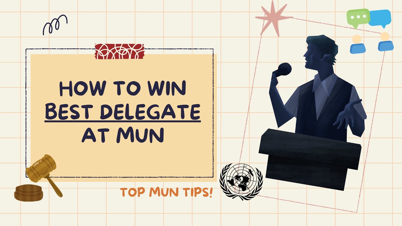 How to Win BEST DELEGATE at MUN - YouTube