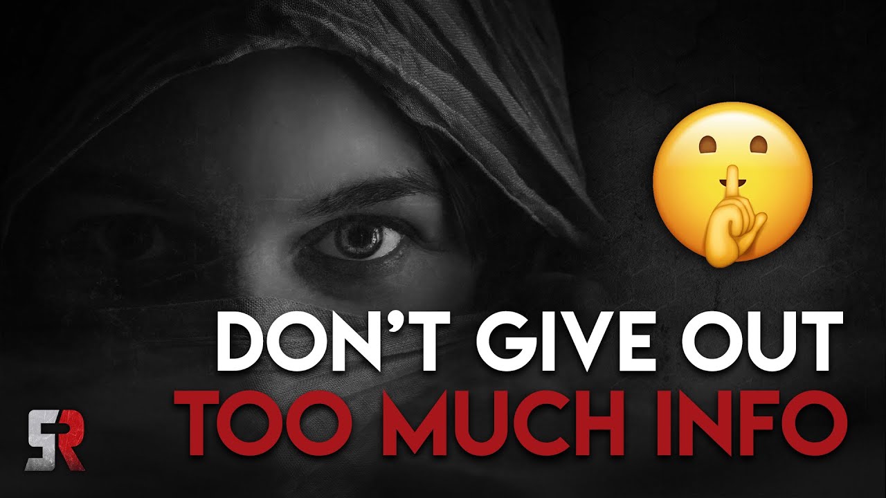 Avoid Giving Too Much Information YouTube avoid-giving-too-much-information-youtube