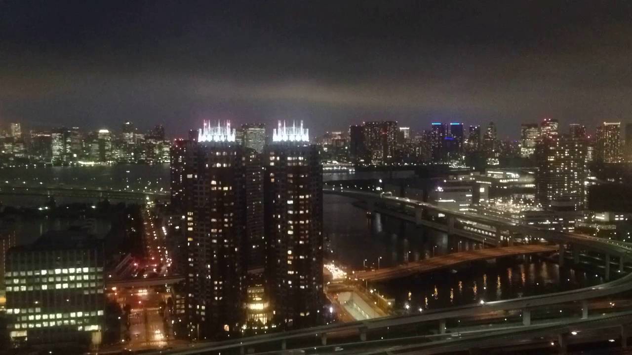 Daikanransha - Tokyo, Odaiba - 115m Ferris Wheel - time lapse - YouTube
