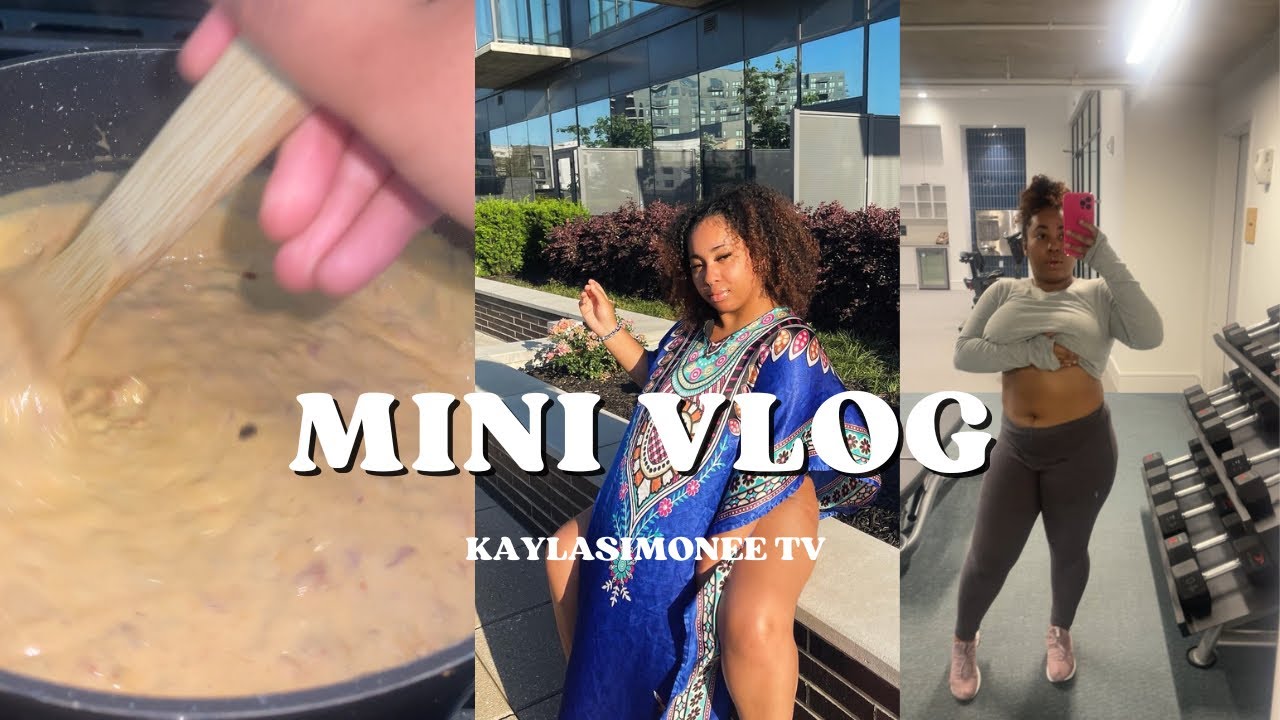 CHILL MINI VLOG ( cooking, errands, gym etc) KaylaSimonee TV - YouTube
