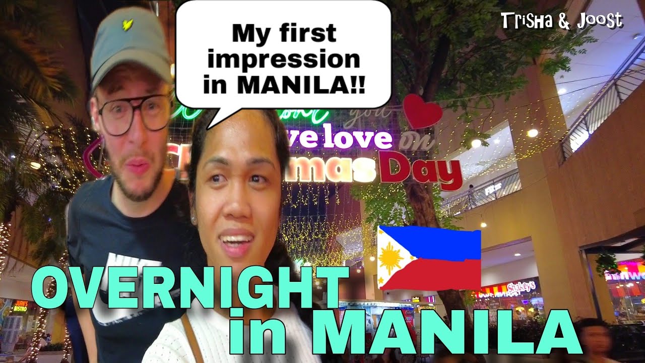 OVERNIGHT IMPRESSION IN MANILA 🇵🇭| FIRST DAY EXPERIENCE IN MOA | TRYING ...