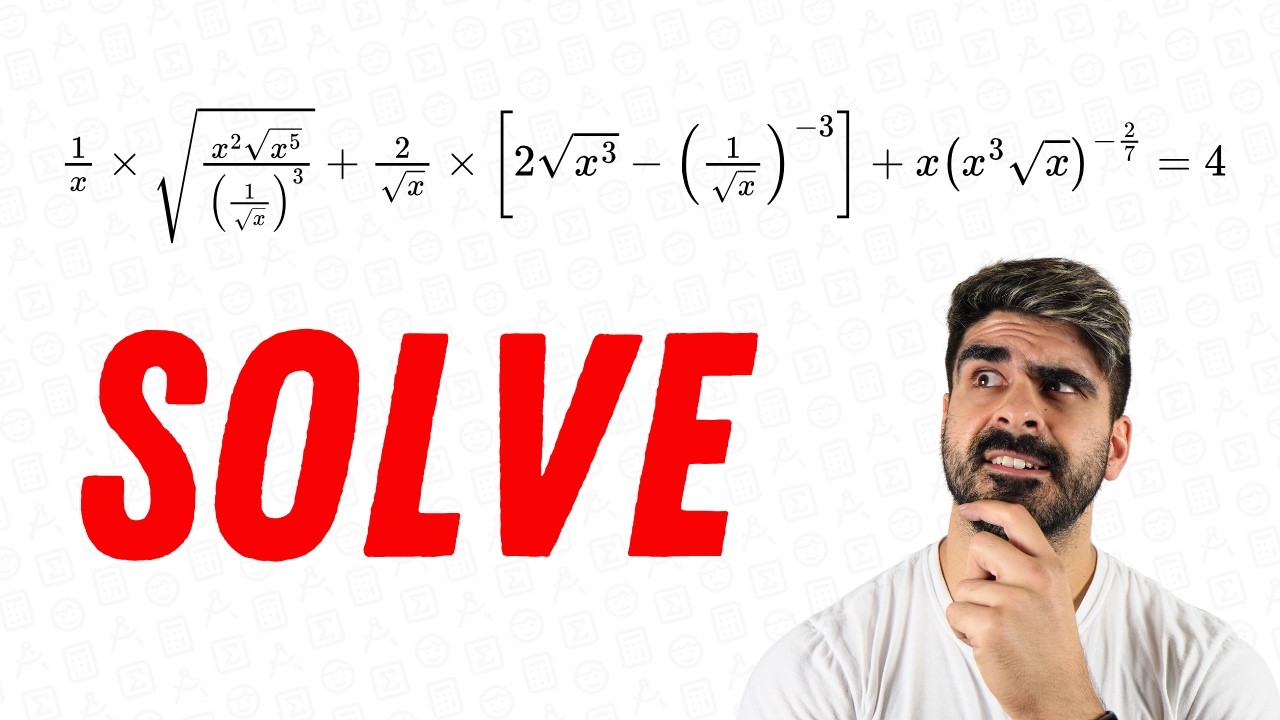 VERY VERY Hard Index Rules Question | GCSE Maths - YouTube