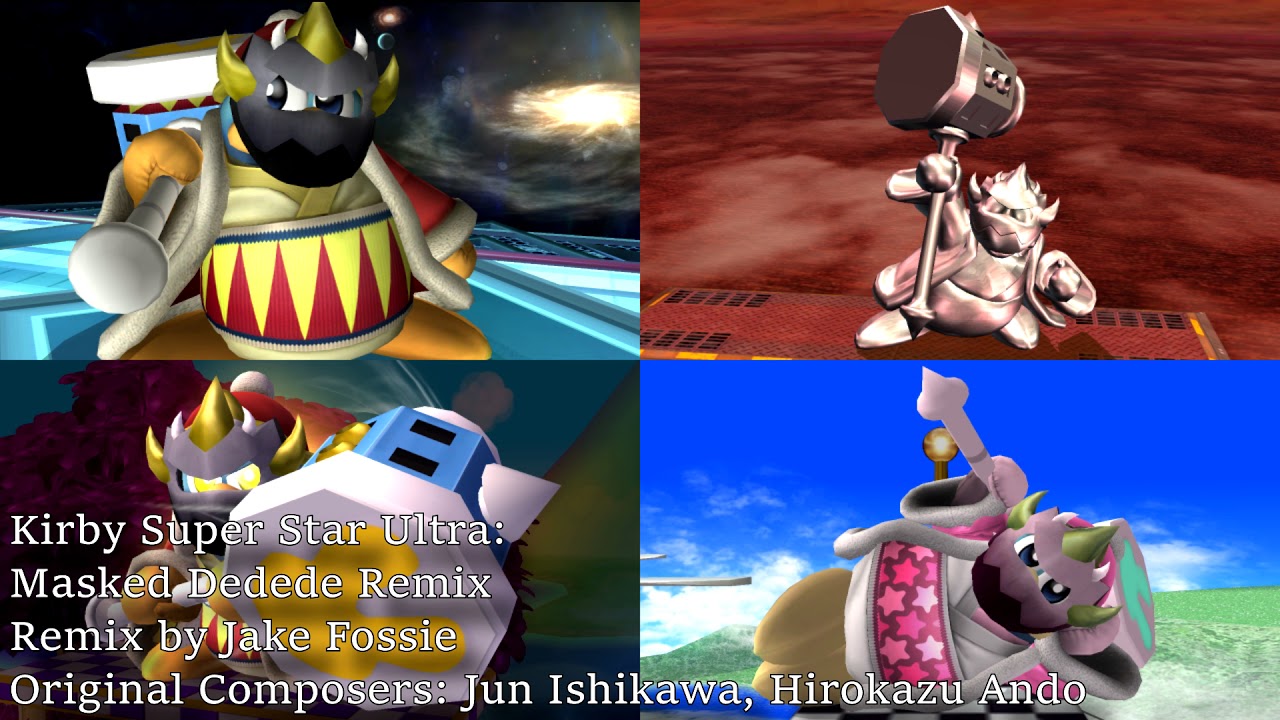 Masked Dedede Remix Kirby Super Star Ultra - YouTube