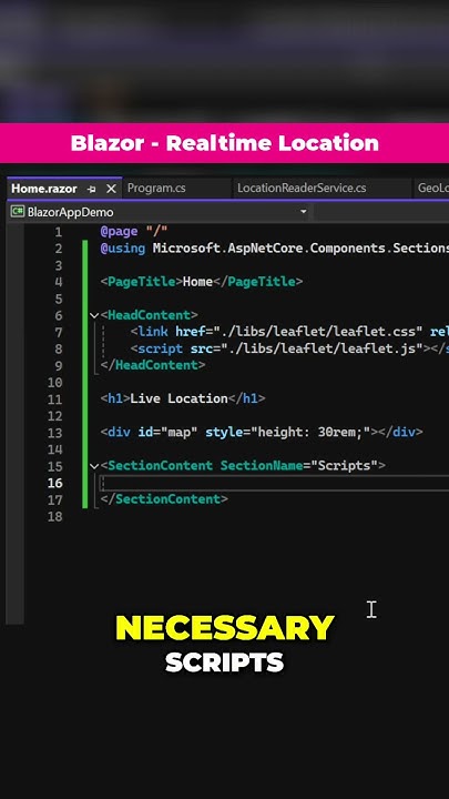Display Map in #blazor #webapp - #dotnet #dotnetcore - YouTube