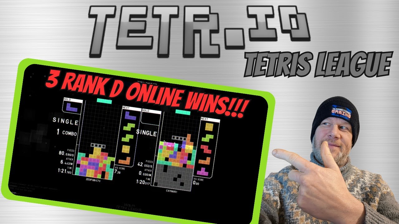 Tetrio - To put you to Sleep - 3 Last Rank D Online Victory matches # ...