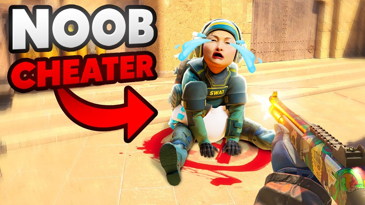 I trolled NOOB CS2 CHEATERS with my +W movement... - YouTube