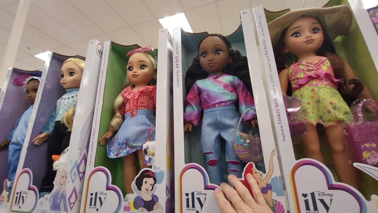 DOLL SHOPPING - DISNEY ILY FOREVER FROZEN TINKER BELL STITCH SNOW WHITE ...