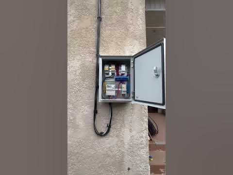 Щит для частного дома - YouTube