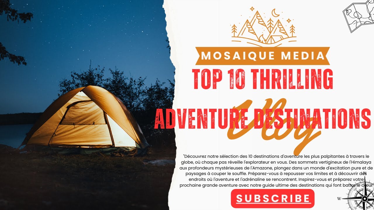 Top 10 Thrilling Adventure Destinations - YouTube