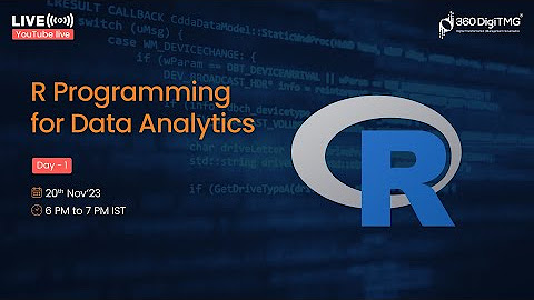 R Programming for Data Analytics | 360DigiTMG - YouTube