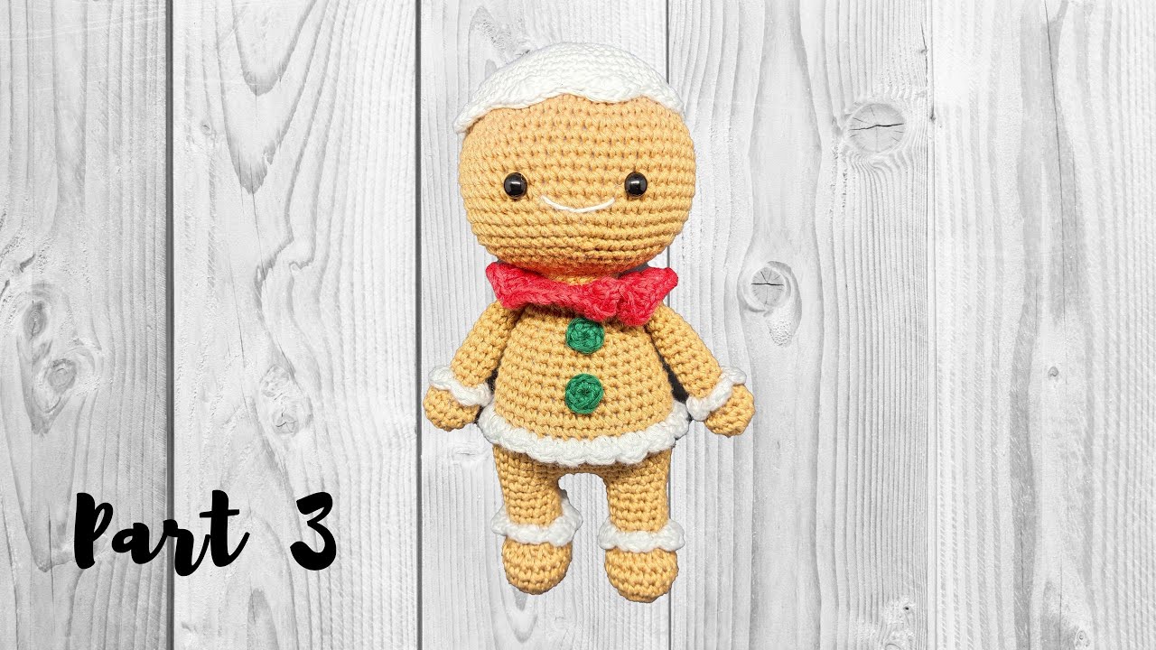 GINGERBREAD MAN | HOW TO SEW & ASSEMBLING - YouTube