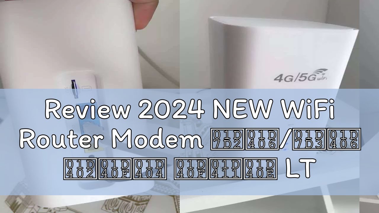 Review 2024 NEW WiFi Router Modem 𝟒𝐆/𝟓𝐆 𝐂𝐏𝐄 𝐏𝐑𝐎 LTE Openline Cat12 Up ...
