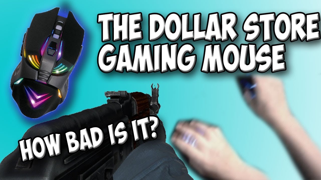 I Bought a Dollar Store Gaming Mouse - YouTube