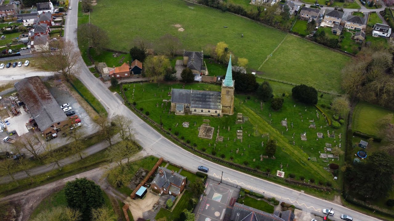 Kirmington Church DJI Mini 2 - YouTube