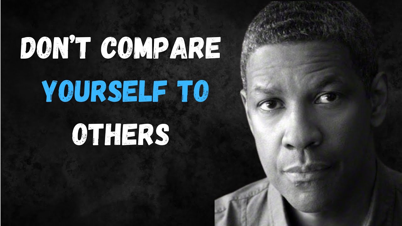 Don’t compare yourself to others, Be motivated, not competitive ...