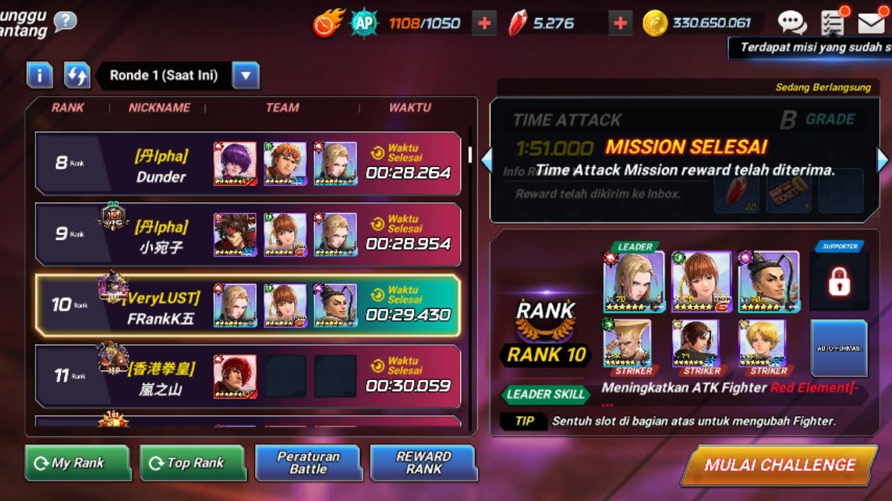 (KOFAS) Time Attack Novice 10 Juni 2024. SF6 Cammy, DOA6 O.Kasumi, SF6 ...