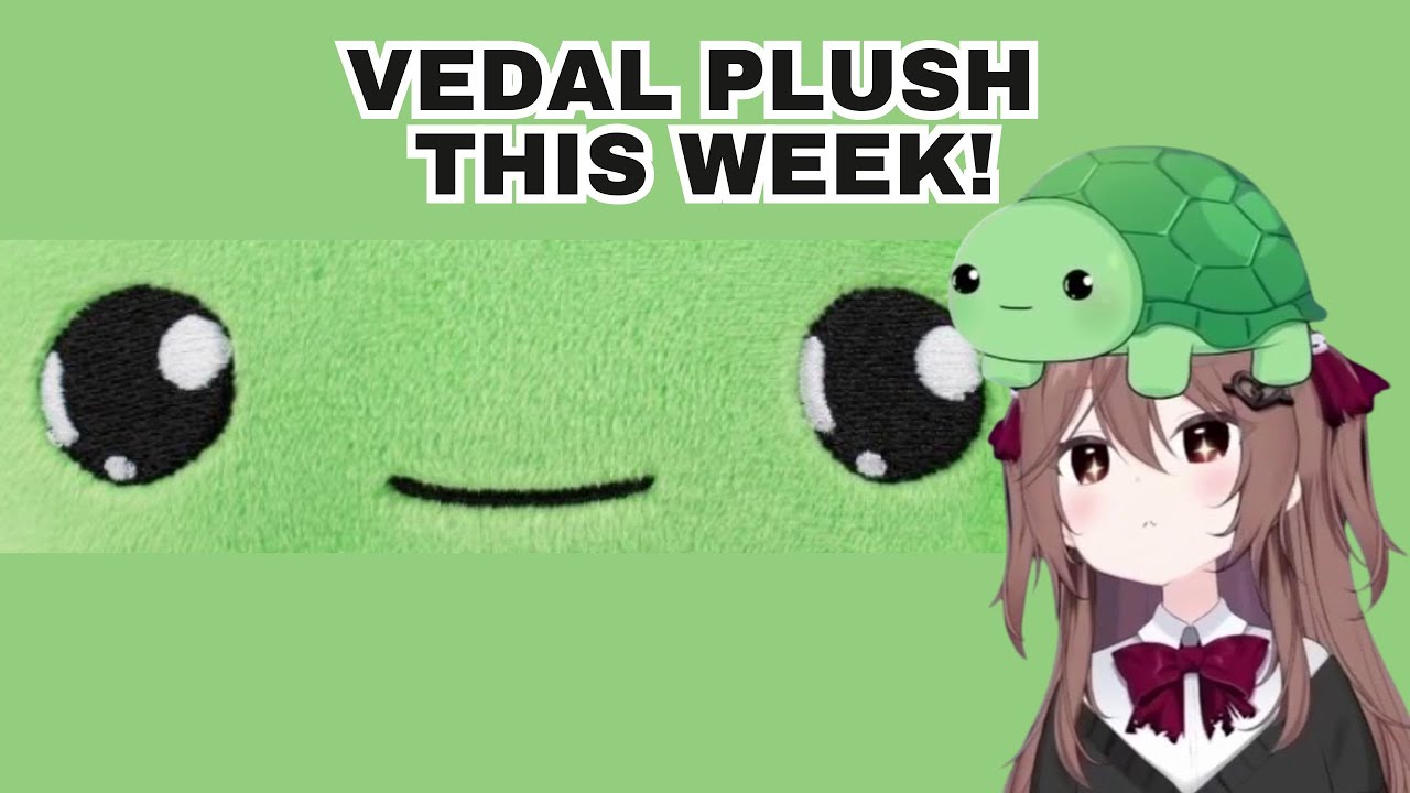 Vedal announced the release of the Vedal Plush - YouTube