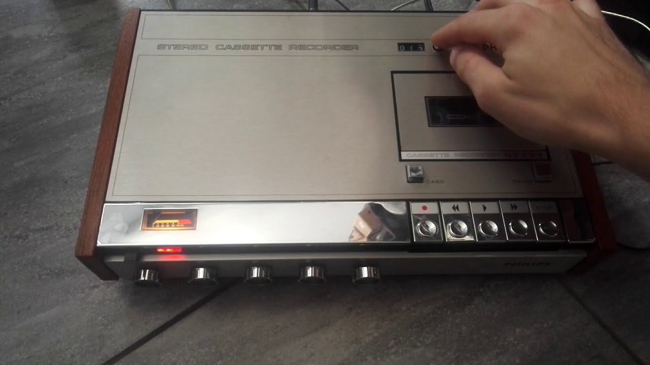 Odtwarzacz kasetowy ze wzmacniaczem Philips N2 400 /22 S Stereo ...